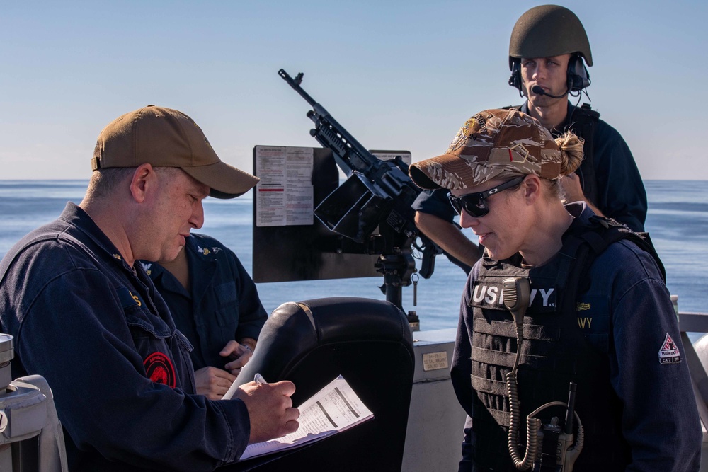 DVIDS - Images - Warfare Tactics Instructor Trains Sailors Aboard USS ...