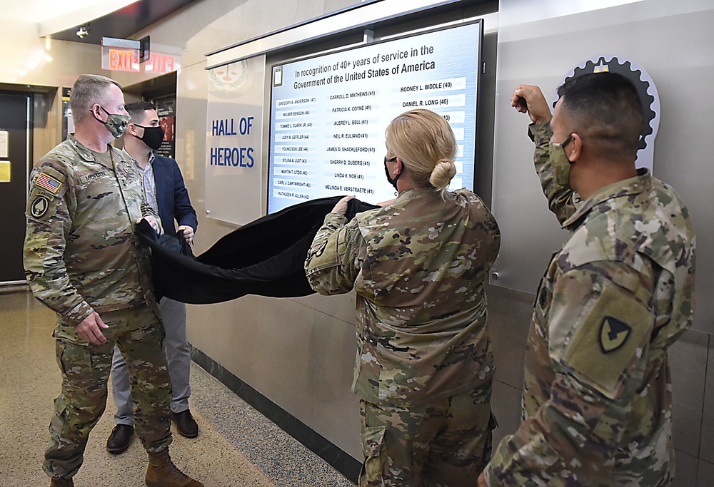 DVIDS - Images - New ASC display honors its civilian employees with 40 ...