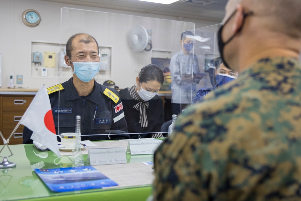 DVIDS - Images - MAG-12 CO Visits JS Izumo [Image 7 of 20]