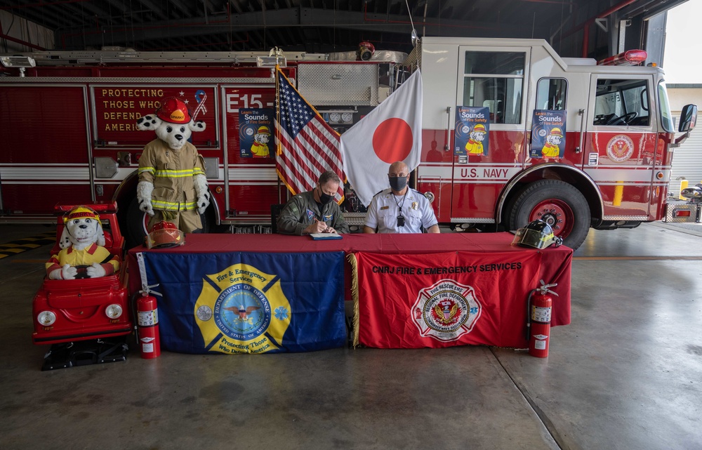 DVIDS - Images - CFAO Fire Prevention Month Proclamation Signing [Image ...