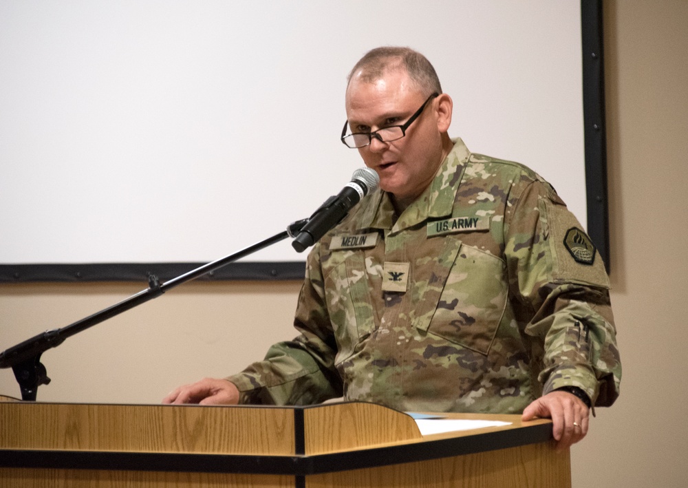 DVIDS - Images - Col. Medlin recognized during promotion ceremony ...