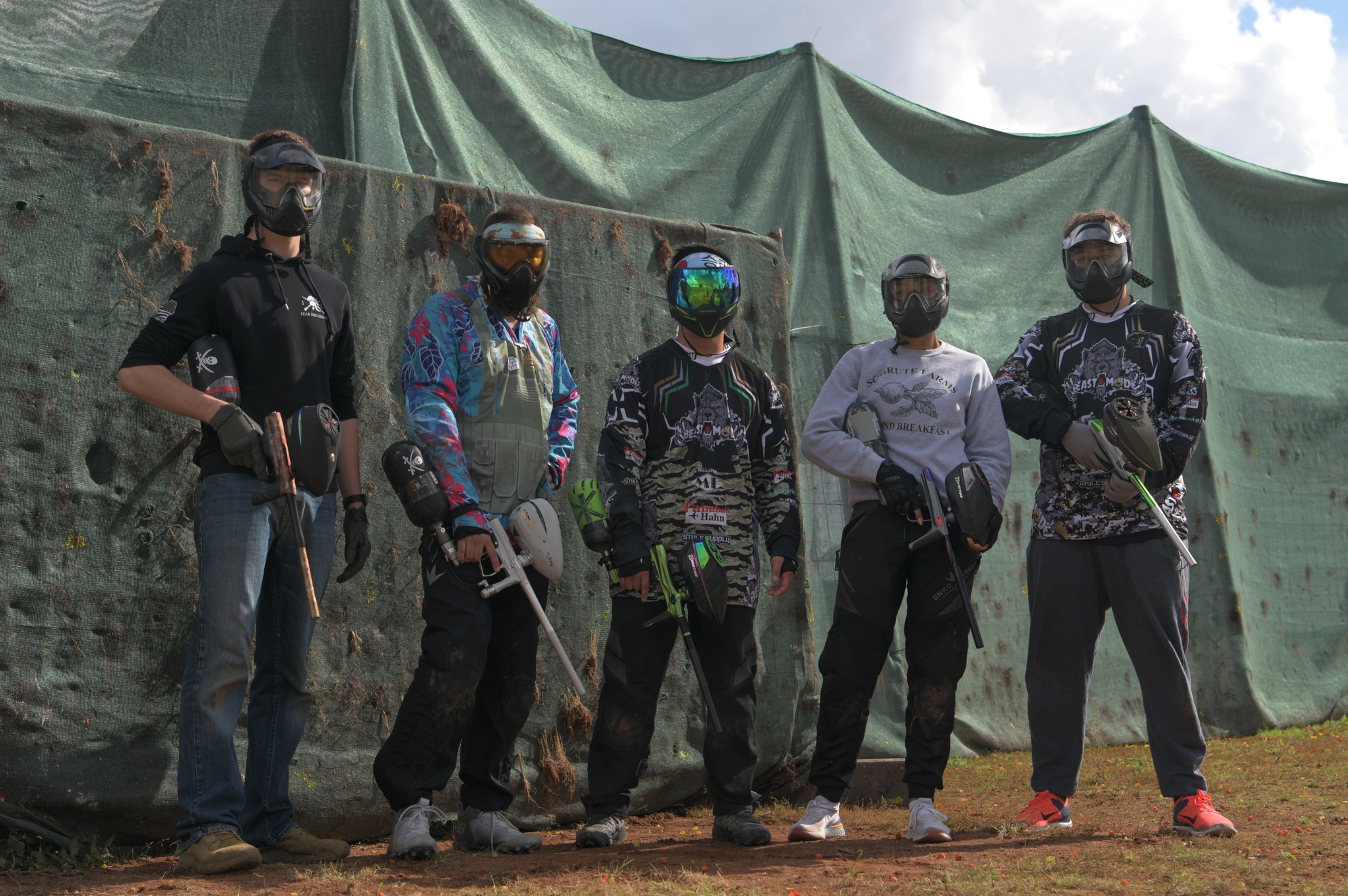 Teen Paintball Teams
