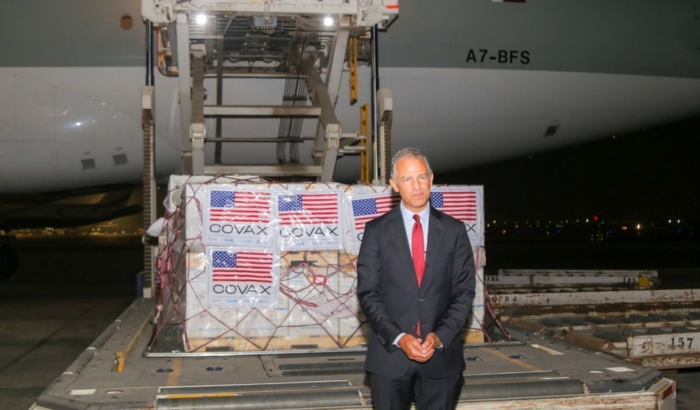 DVIDS - Images - Pfizer COVID-19 Vaccine Delivery Egypt [Image 1 of 15]