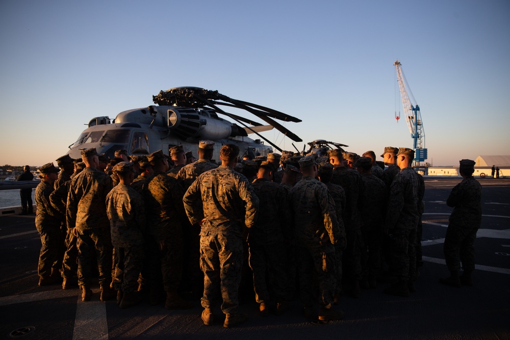 DVIDS - Images - 22 MEU embarks on PMINT [Image 5 of 5]