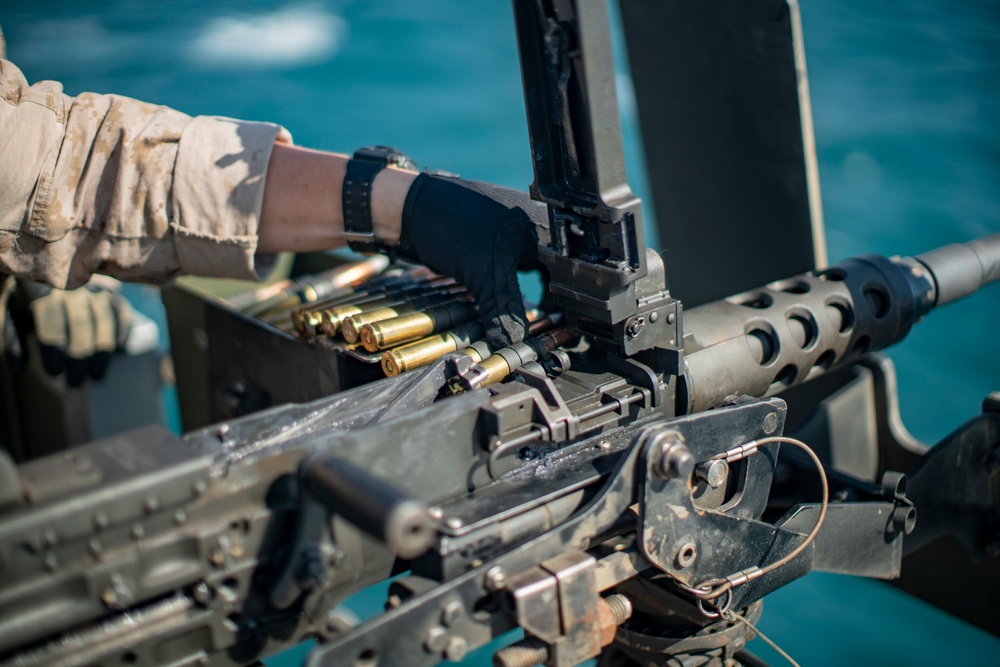 DVIDS - Images - 11th MEU ADRD boat team crew-served weapons range ...