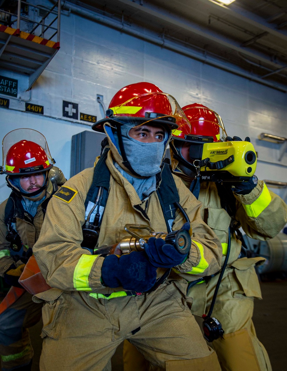 DVIDS - Images - GHWB Conducts a General Quarters Drill [Image 1 of 6]