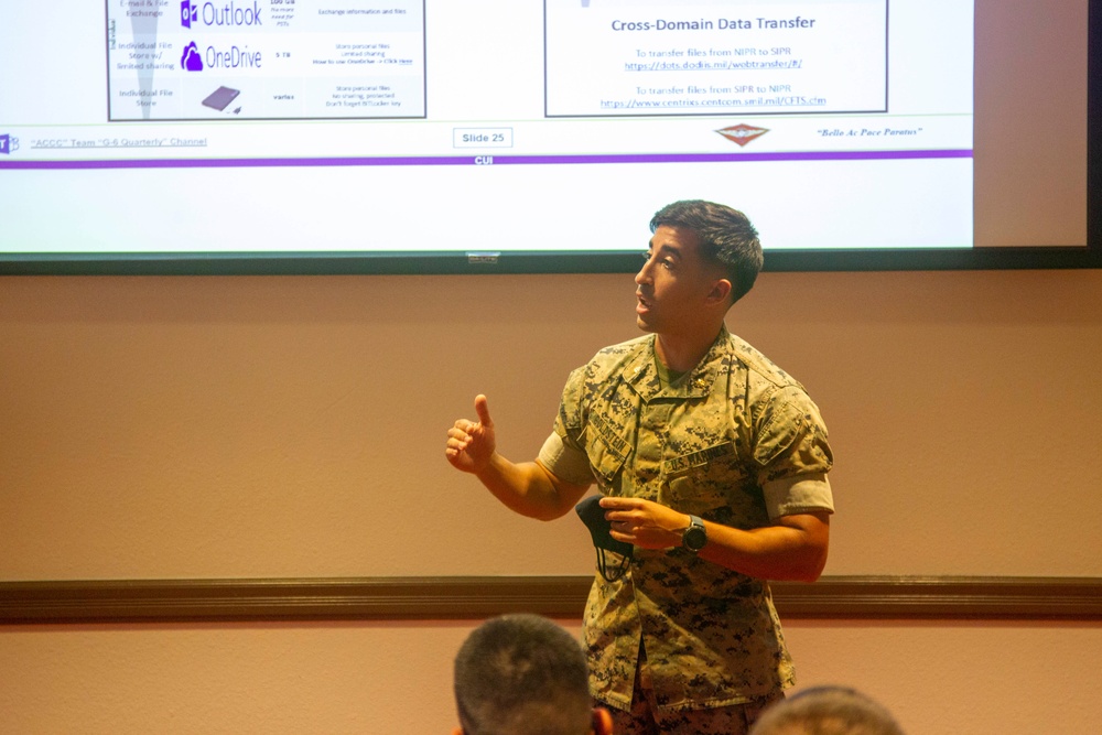 DVIDS - Images - 3rd MAW G6 Quarterly [Image 2 of 6]
