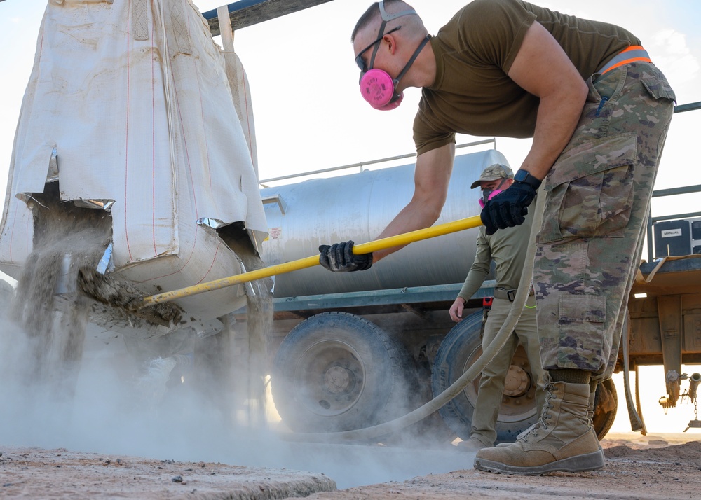 DVIDS - Images - 378th ECES conducts Rapid Airfield Damage Repair ...