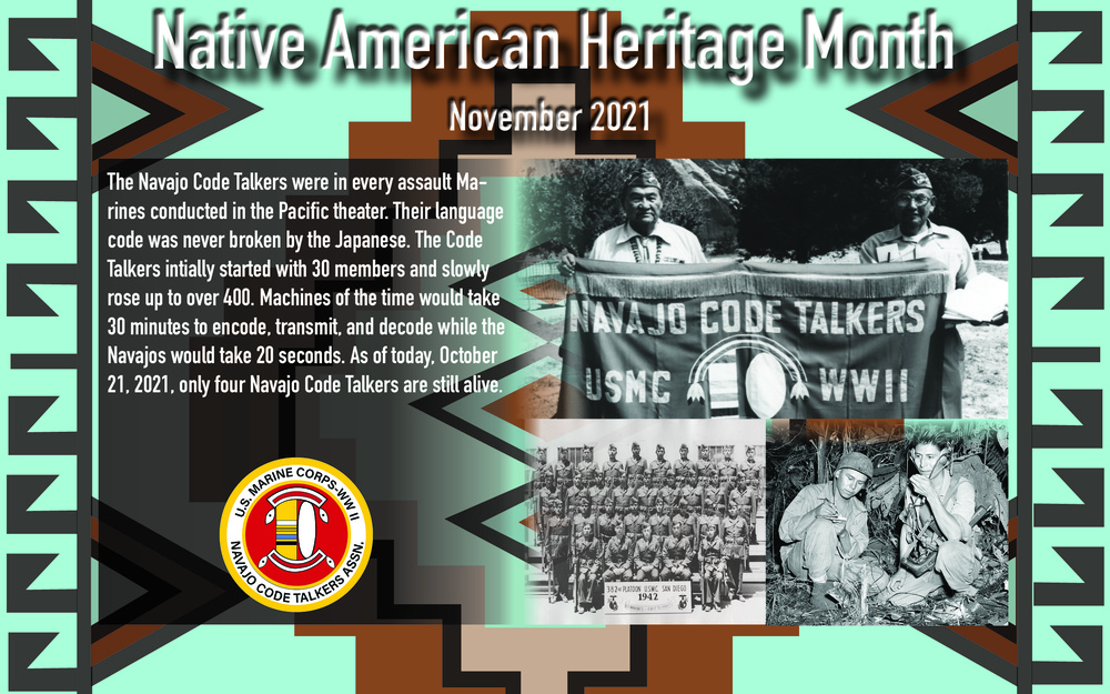 DVIDS - Images - Native American Heritage Month 2021 | Navajo Code Talkers