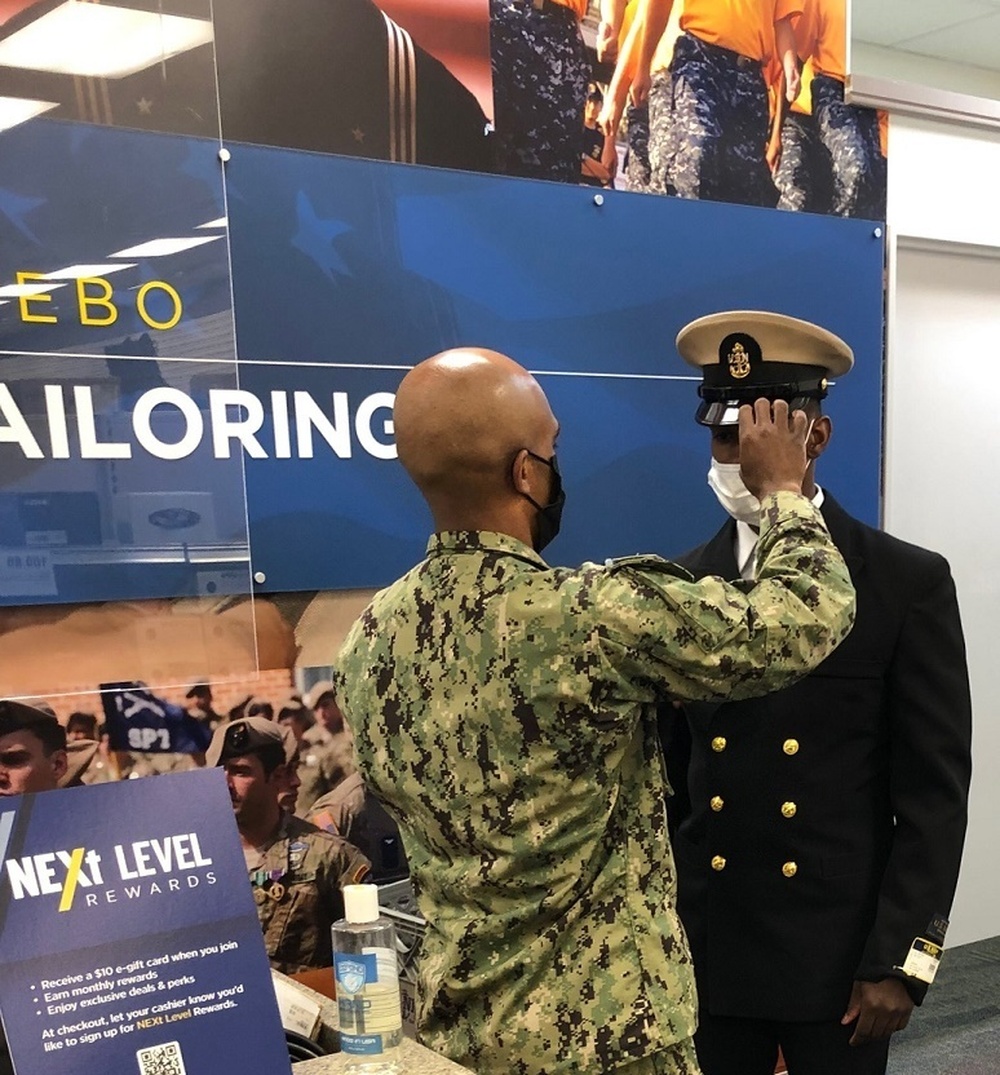 DVIDS - Images - NEX Sasebo assists newly selected Chief Petty Officers ...