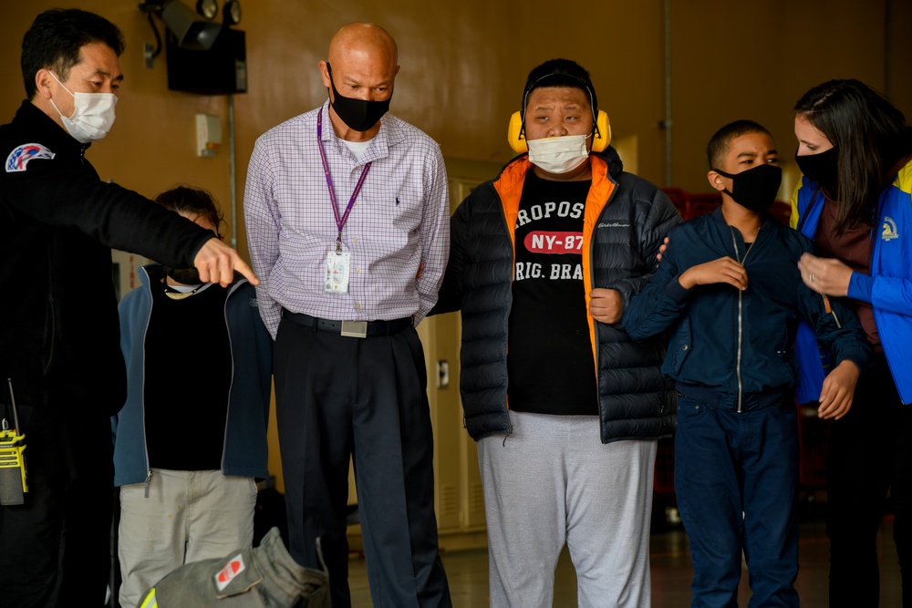 DVIDS - News - Community-based intervention program explores fire station