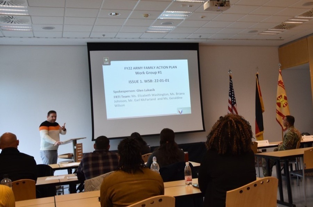 DVIDS - News - Wiesbaden holds annual Army Family Action Plan conference