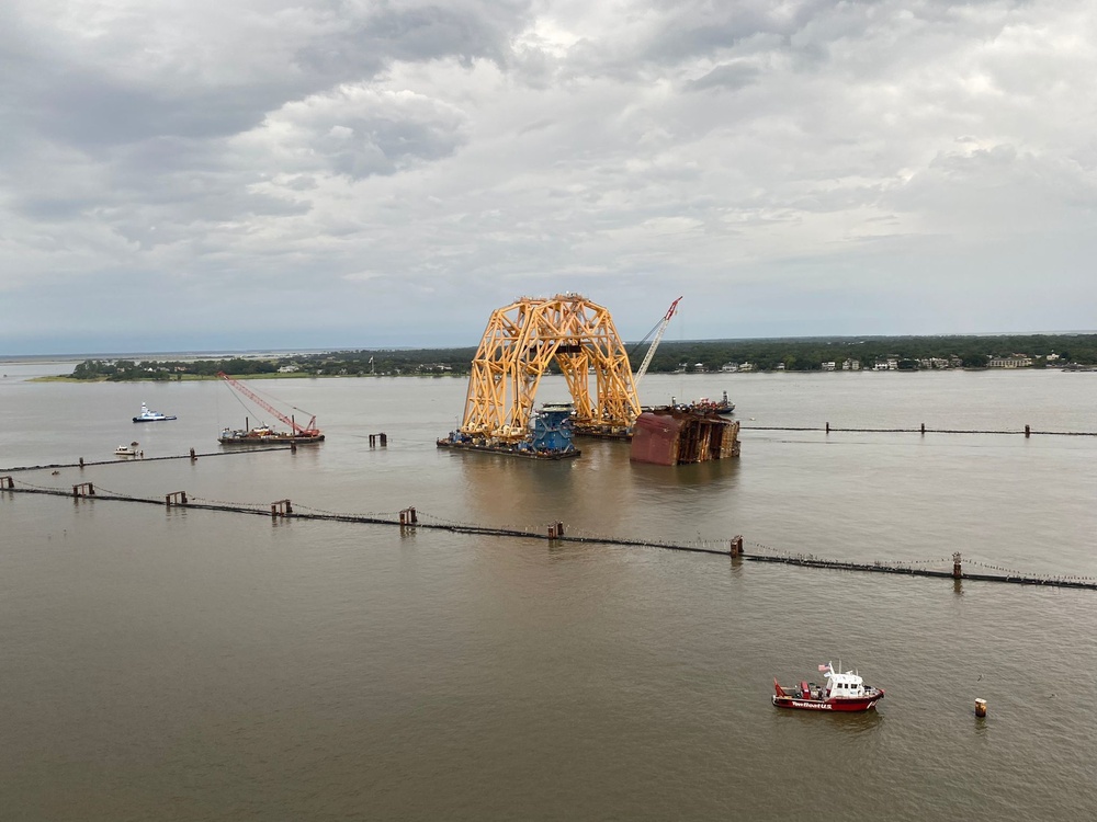 DVIDS - Images - The VB-10000 shifts over the final section of the ...