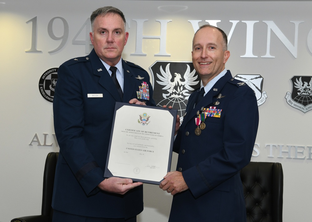 DVIDS - Images - Col. Michael S. Burk retirement from the Air National ...
