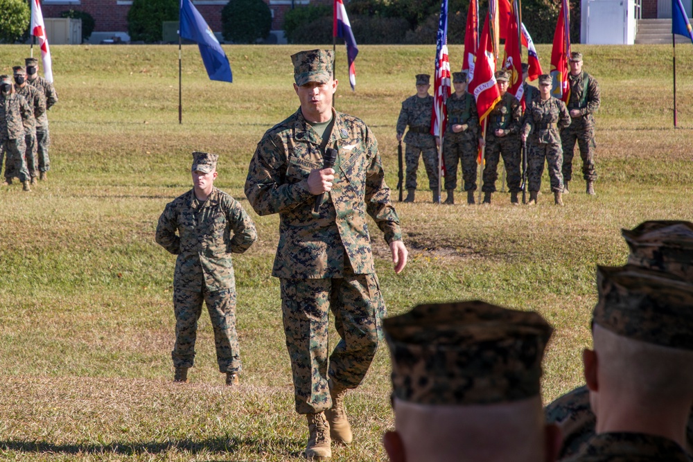 DVIDS - Images - CLR-27 Relief & Appointment Ceremony [Image 3 of 6]