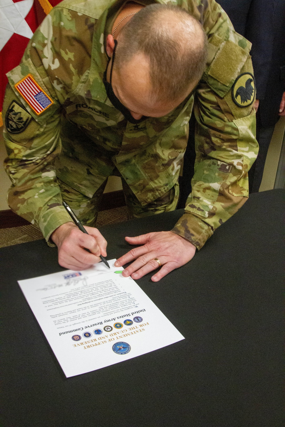 DVIDS - News - U.S. Army Reserve signs Statement of Support for the ...