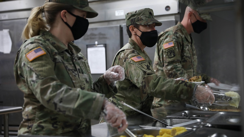 DVIDS - Images - Task Force McCoy Leaders Serve Thanksgiving Dinner ...