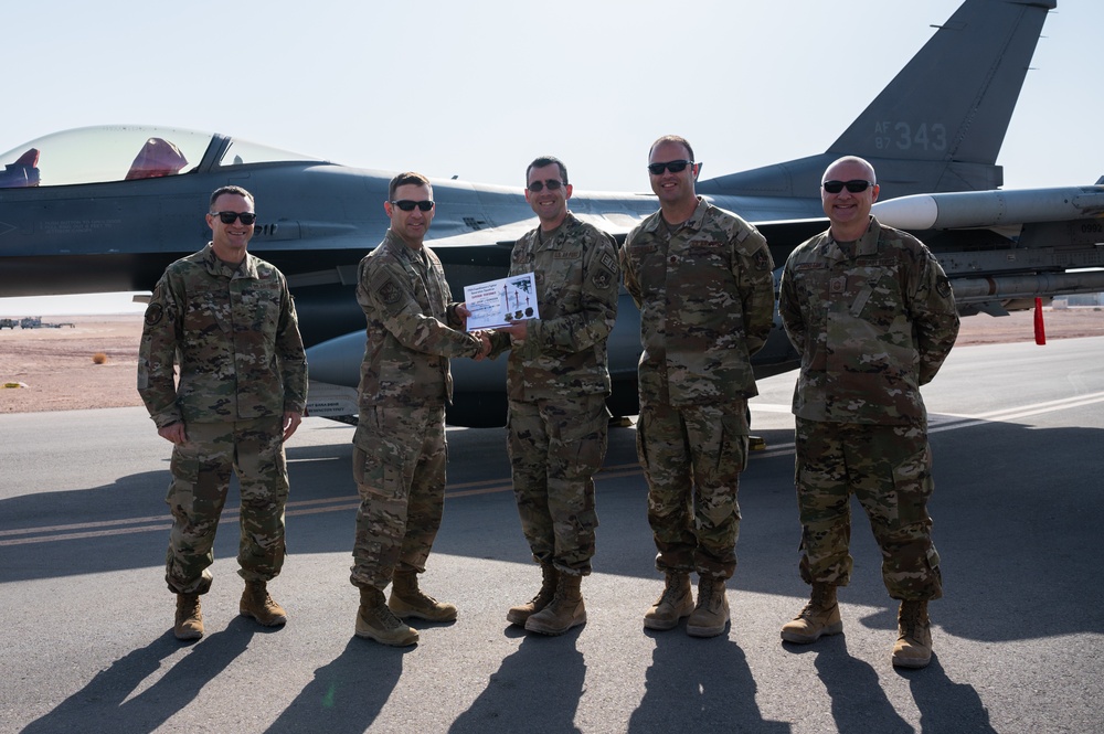 DVIDS - Images - Iron Falcon superior performers recognized [Image 2 of 5]