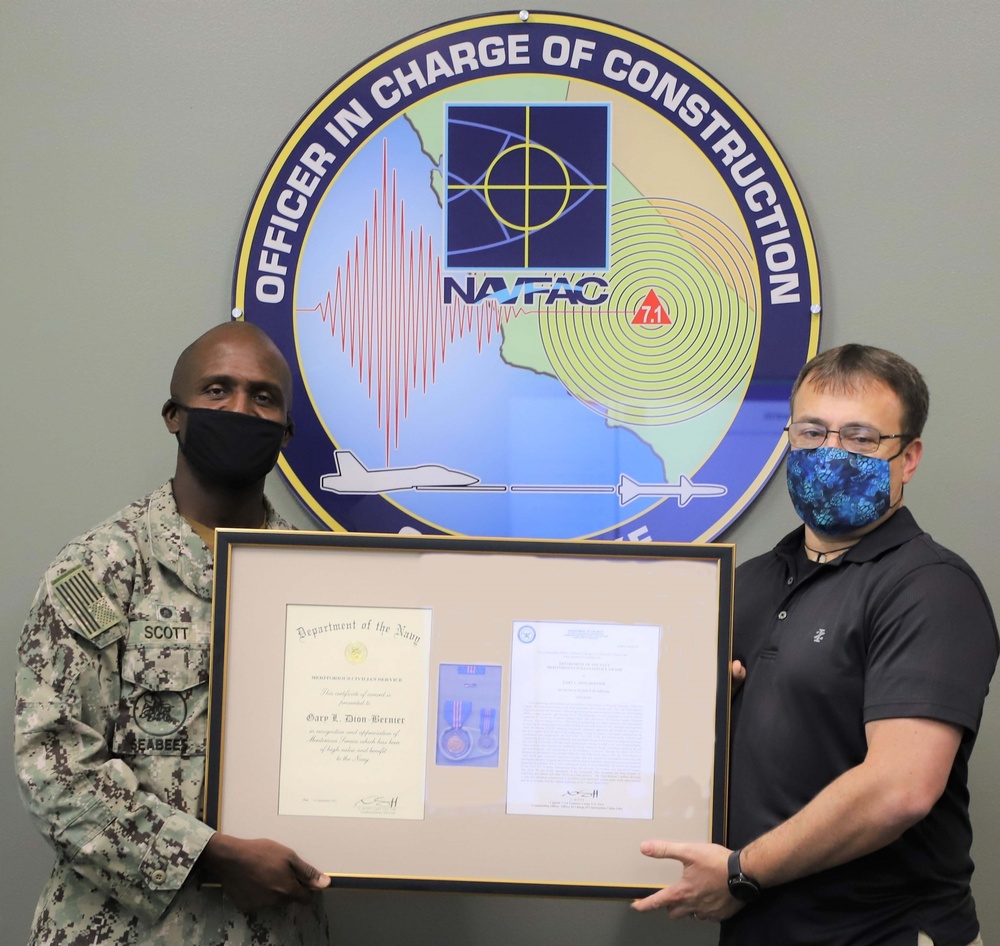 DVIDS - News - OICC China Lake Program Manager Gary Dion-Brenier ...