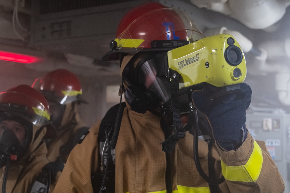 DVIDS - Images - USS Portland (LPD 27) Damage Control Training [Image 5 ...