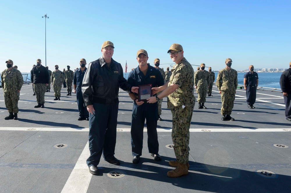 DVIDS - Images - USS Cincinnati (LCS 20) Receives USS Arizona Relic ...