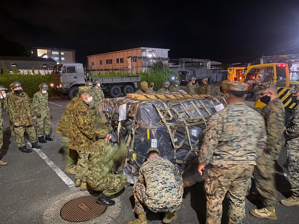 DVIDS - Images - 3rd MEB and 5th SFAB arrive in Camp Ainoura [Image 1 of 3]