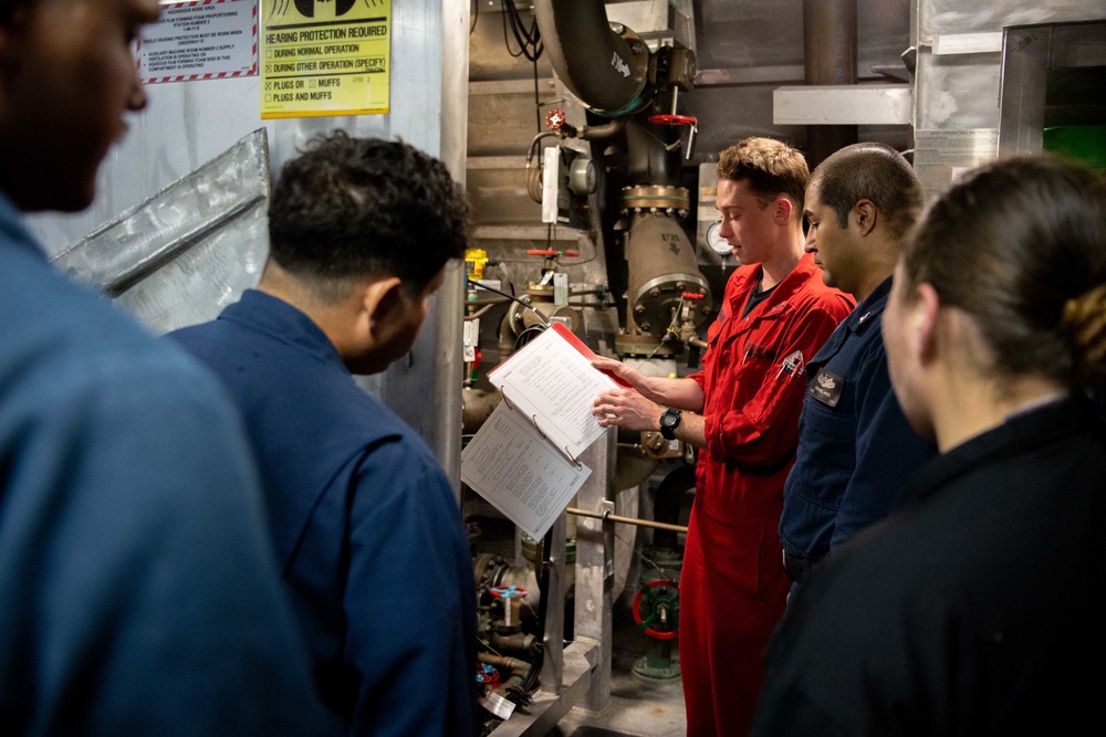 DVIDS - Images - USS Charleston Sailors Conduct AFFF Proportioning ...