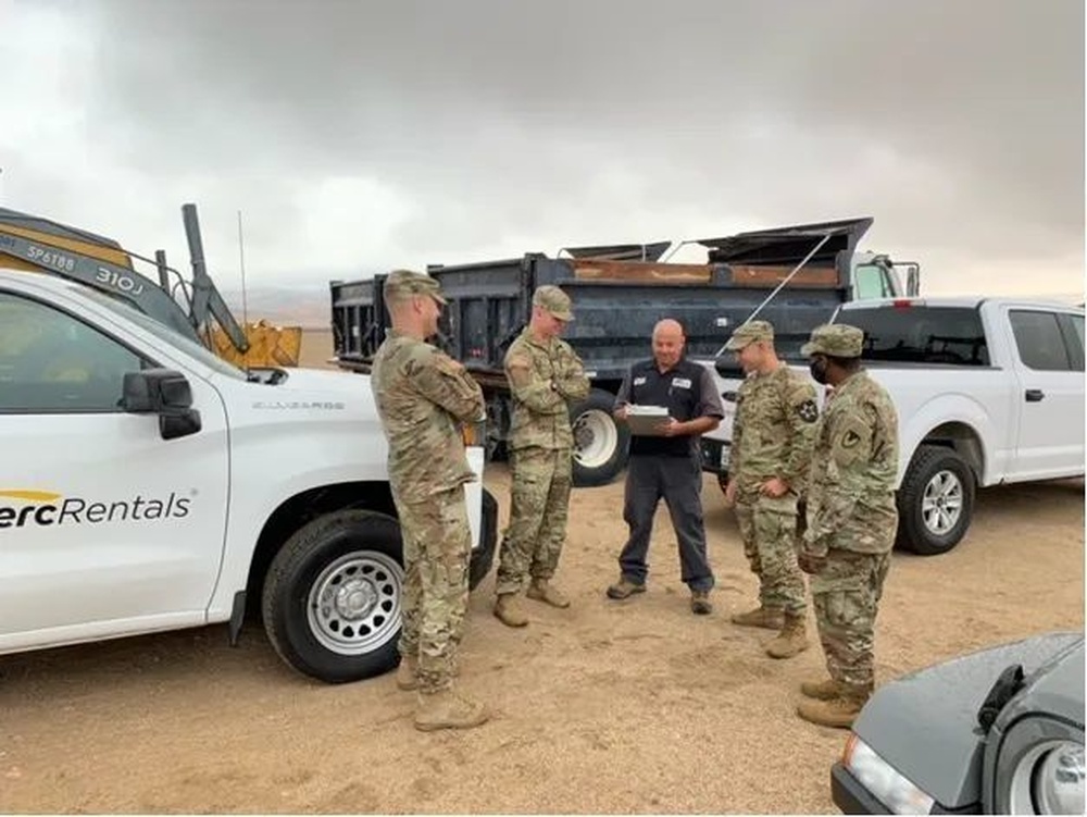 DVIDS - News - Contracting team supports National Training Center rotation