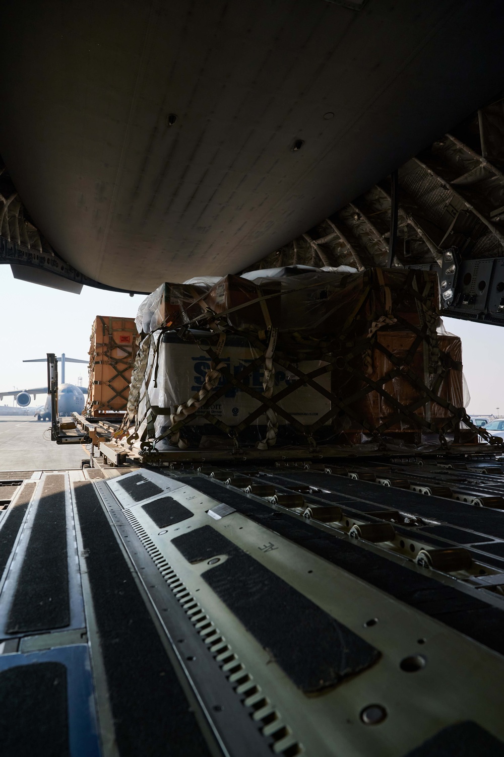 DVIDS - Images - C-17 Globemaster III delivers supplies across the ...
