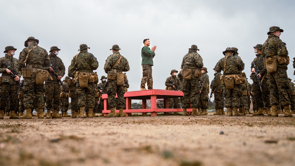 DVIDS - Images - Golf Company 5k hike and grass week [Image 3 of 8]