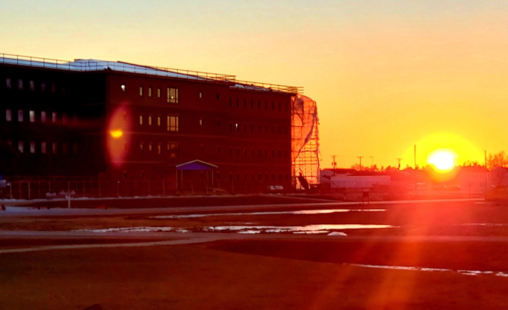 DVIDS - News - Photo Essay: Sun sets on another day of barracks ...