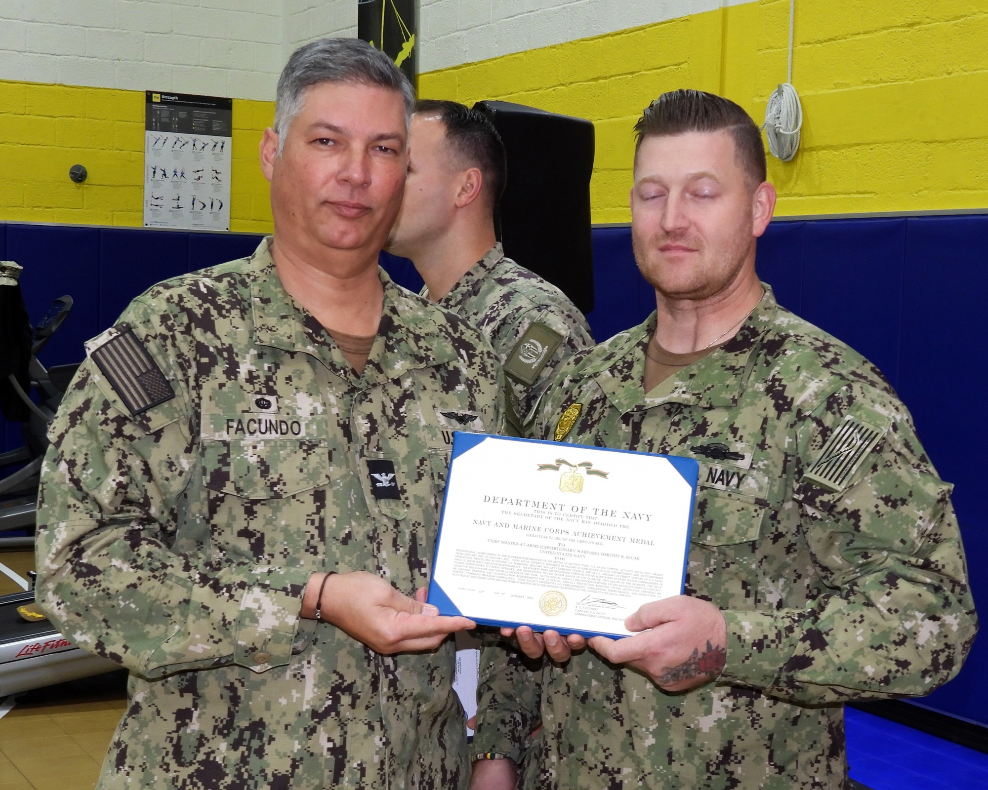 Navy And Marine Corps Achievement Medal Third Award
