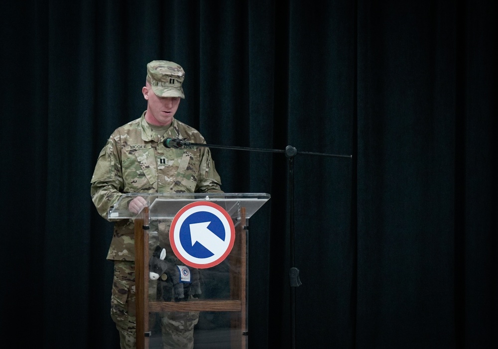 DVIDS - Images - 1st TSC Alpha Company Change of Responsibility 2021 [Image 9 of 15]