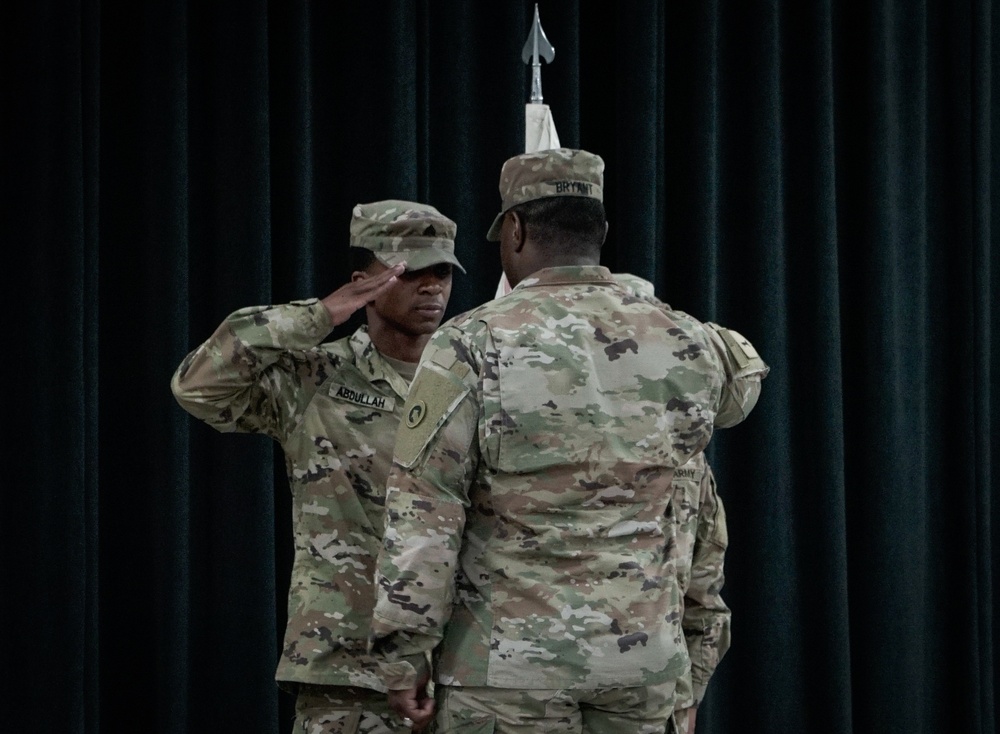 DVIDS - Images - 1st TSC Alpha Company Change of Responsibility 2021 [Image 13 of 15]