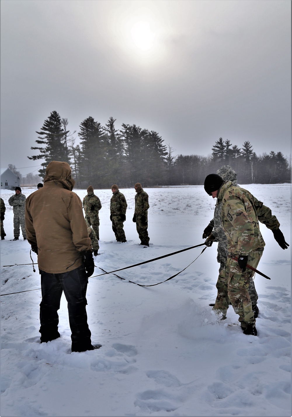 DVIDS - Images - Tent training for Cold-Weather Operations Course class ...