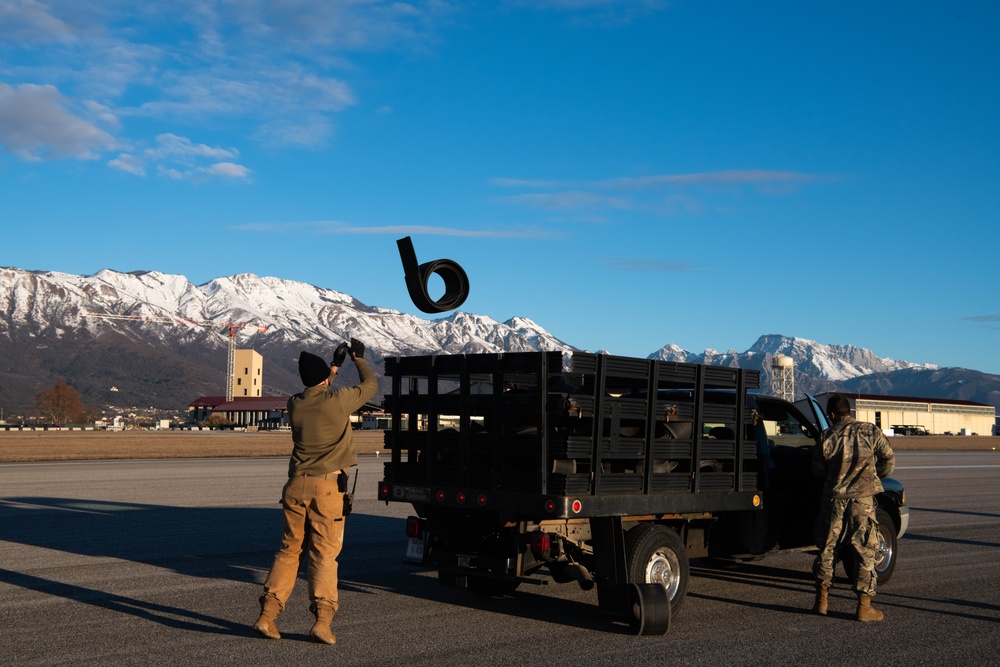 DVIDS - Images - 31st CES Barrier Maintenance [Image 10 of 10]