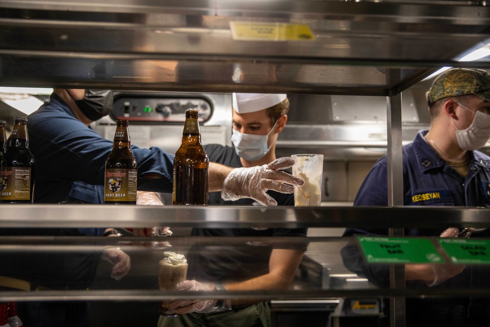 DVIDS - Images - USS Milwaukee Sailors Conduct Ice Cream Social [Image ...