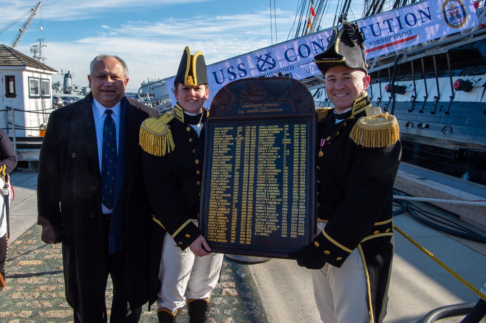 DVIDS - Images - SECNAV visits USS Constitution change of command [Image 7 of 7]
