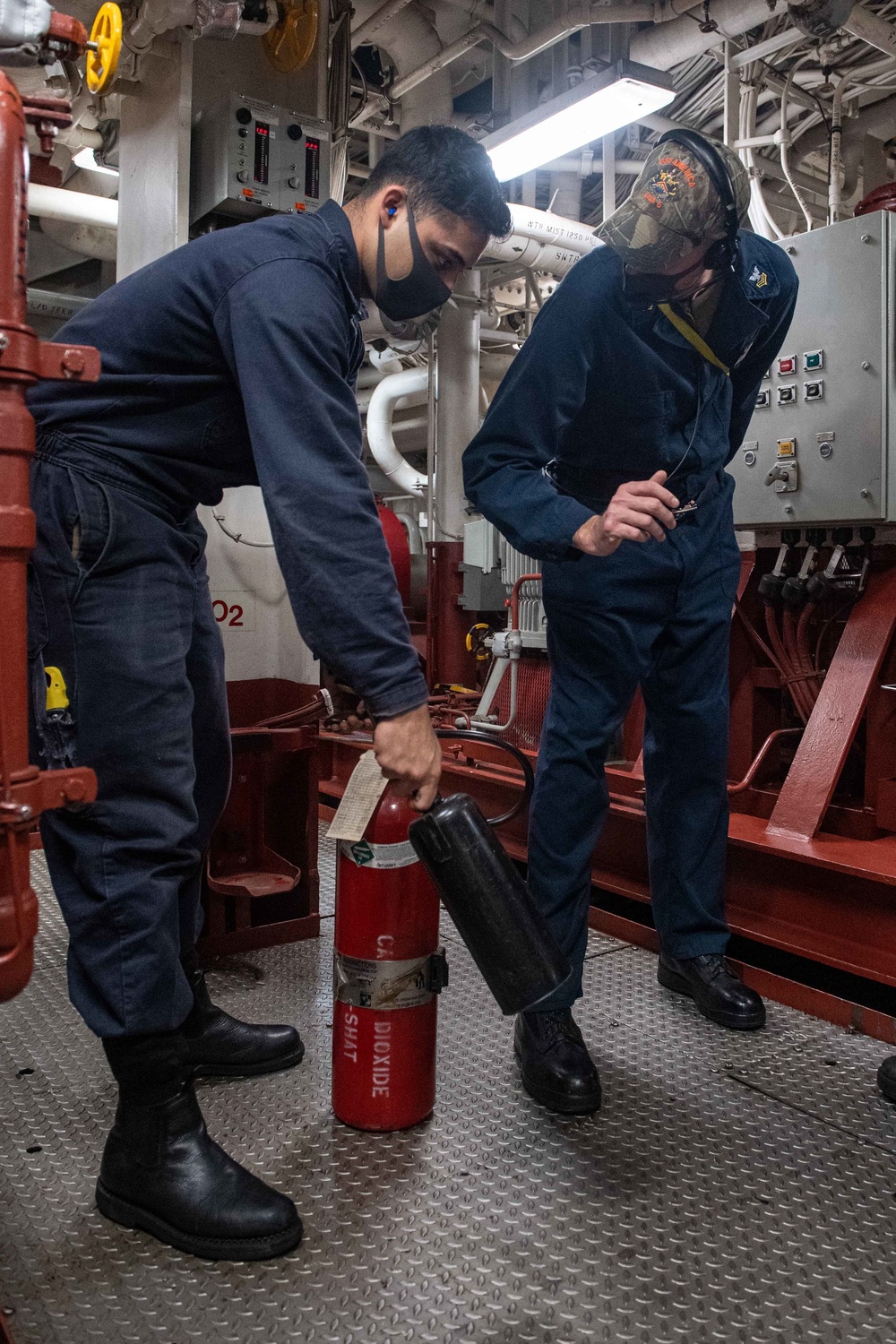 DVIDS - Images - USS America (LHA 6) Conducts Damage Control Training ...