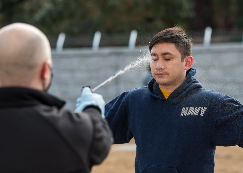DVIDS - Images - NAF Atsugi Auxiliary Security Forces Academy OC Spray ...