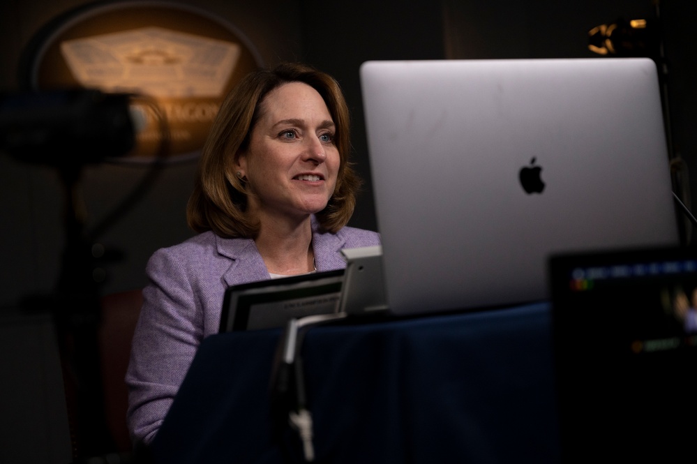 DVIDS - Images - Deputy Secretary of Defense Hicks Delivers Remarks to ...