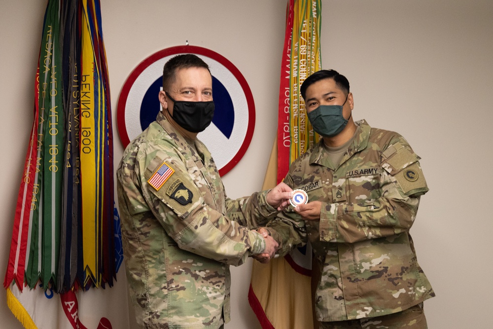 DVIDS - Images - SFC Escobar Promotion Ceremony [Image 2 of 5]