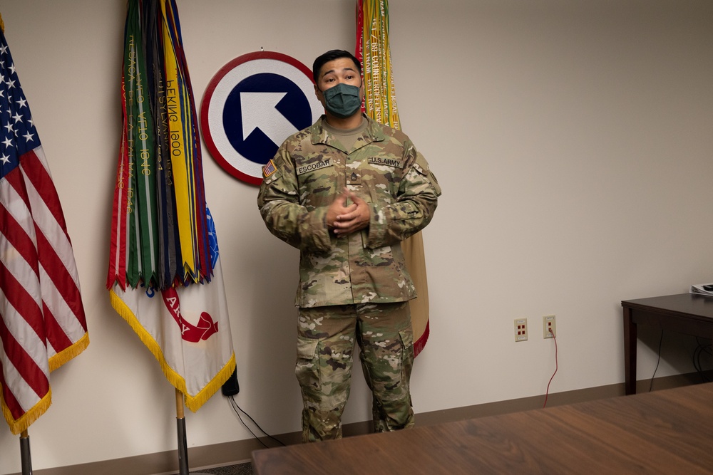 DVIDS - Images - SFC Escobar Promotion Ceremony [Image 3 of 5]