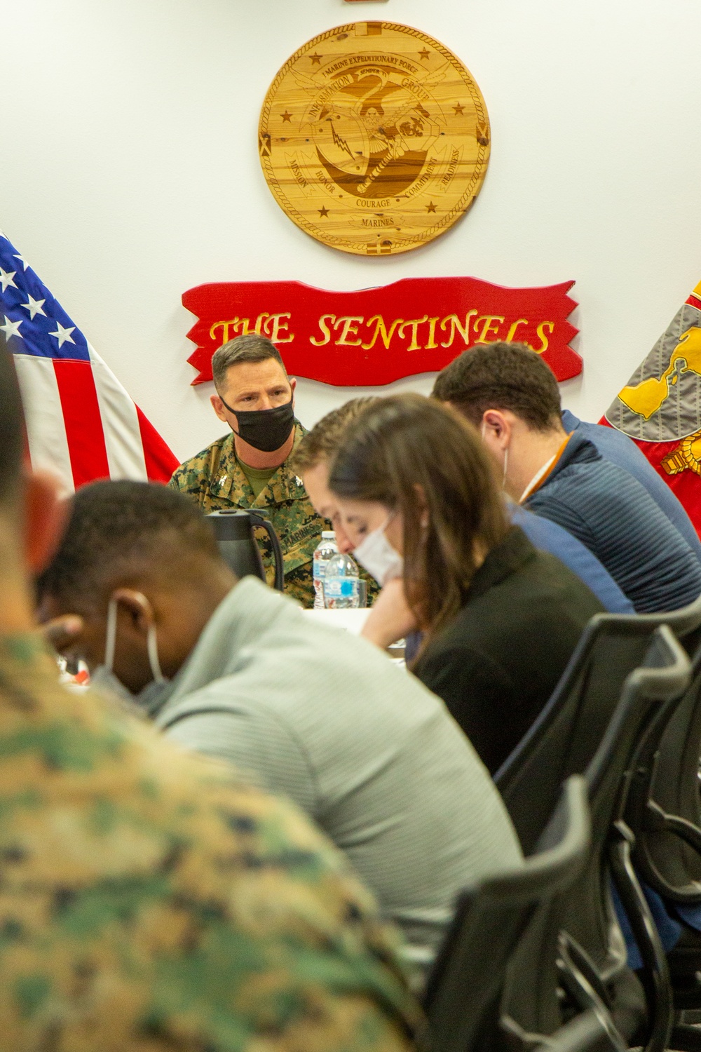 DVIDS - Images - Representatives meet with Col. Root [Image 1 of 2]