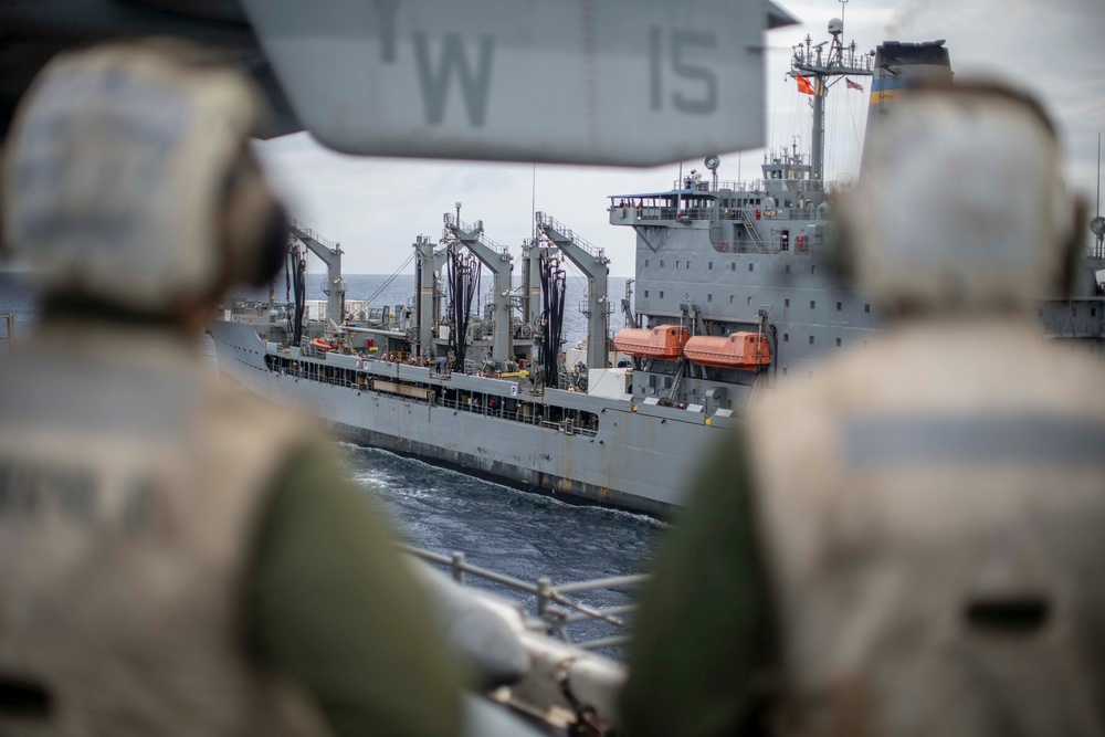 DVIDS - Images - 11th MEU and USS Essex (LHD 2) conduct a replenishment ...