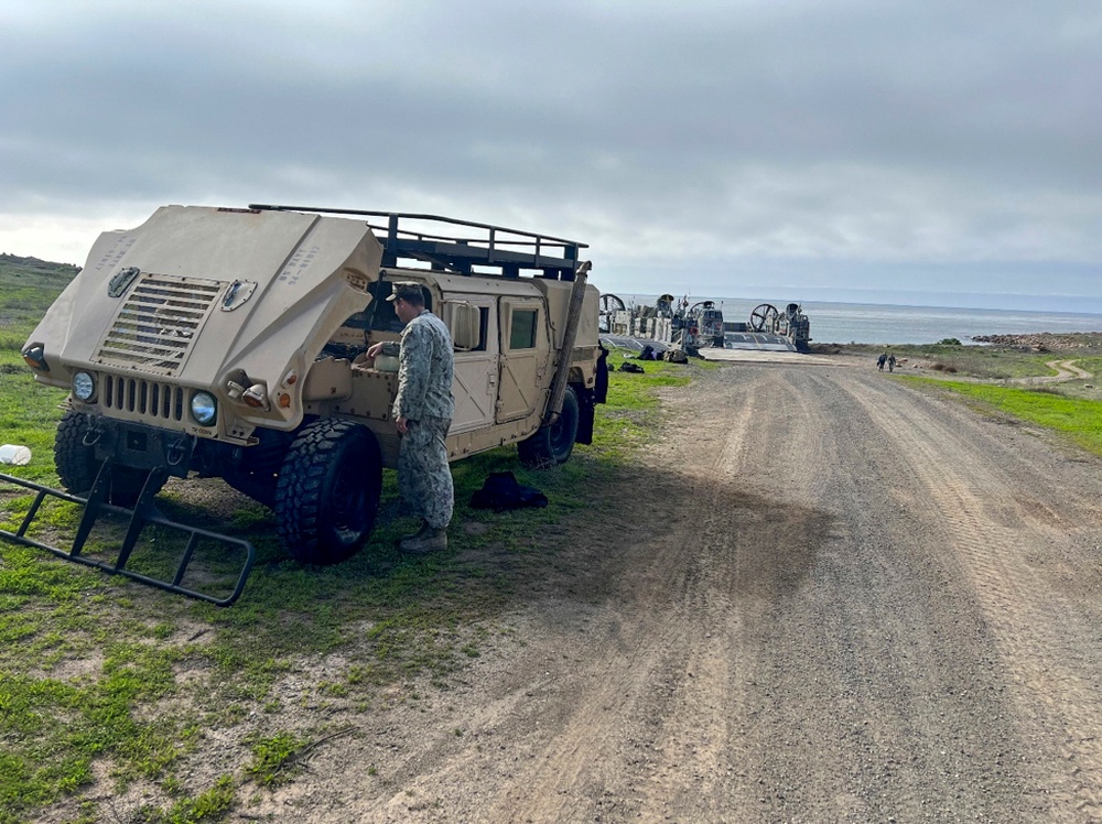 DVIDS - Images - Construction Mechanic assists Beach Master Unit One ...