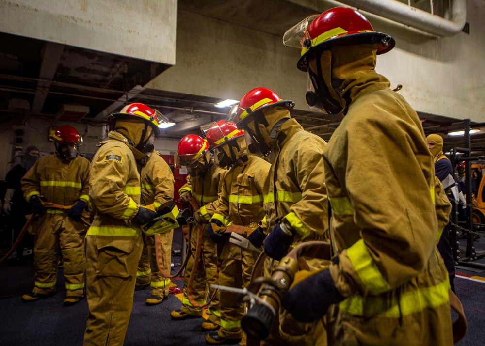 DVIDS - Images - GHWB Sailors Go Through a General Quarters Drill ...