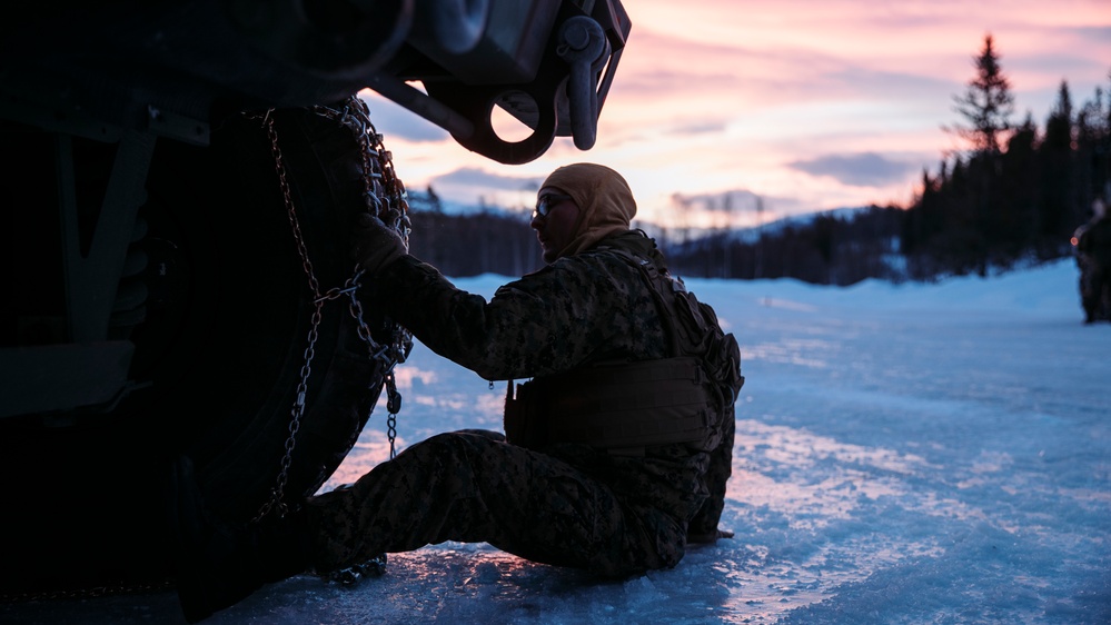 DVIDS - Images - Exercise Cold Response 2022: Slippery Road Course ...