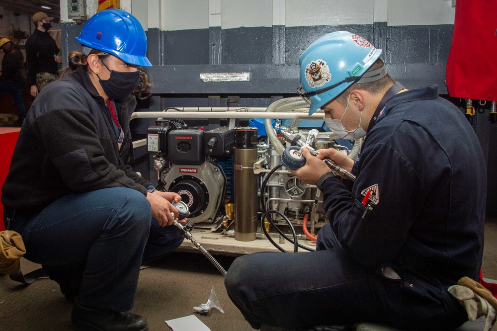 DVIDS - Images - Ike Conducts Maintenance at Norfolk Naval Shipyard ...