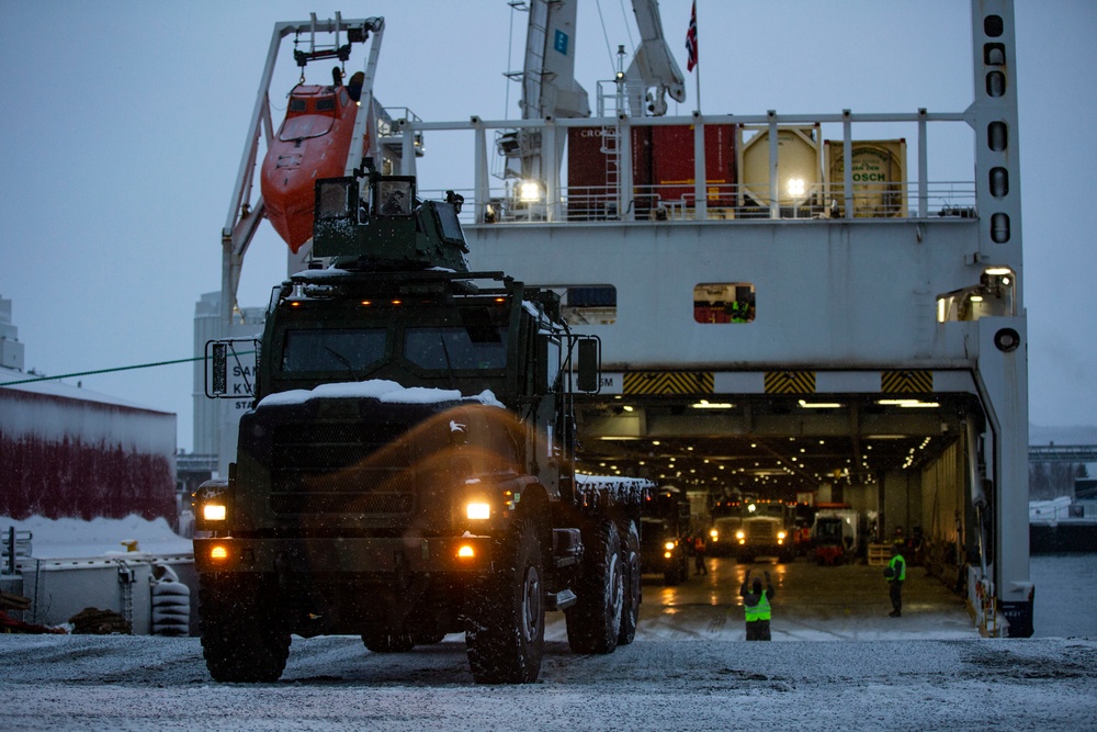 DVIDS - Images - Verdal Port Operations for Exercise Cold Response 2022 ...